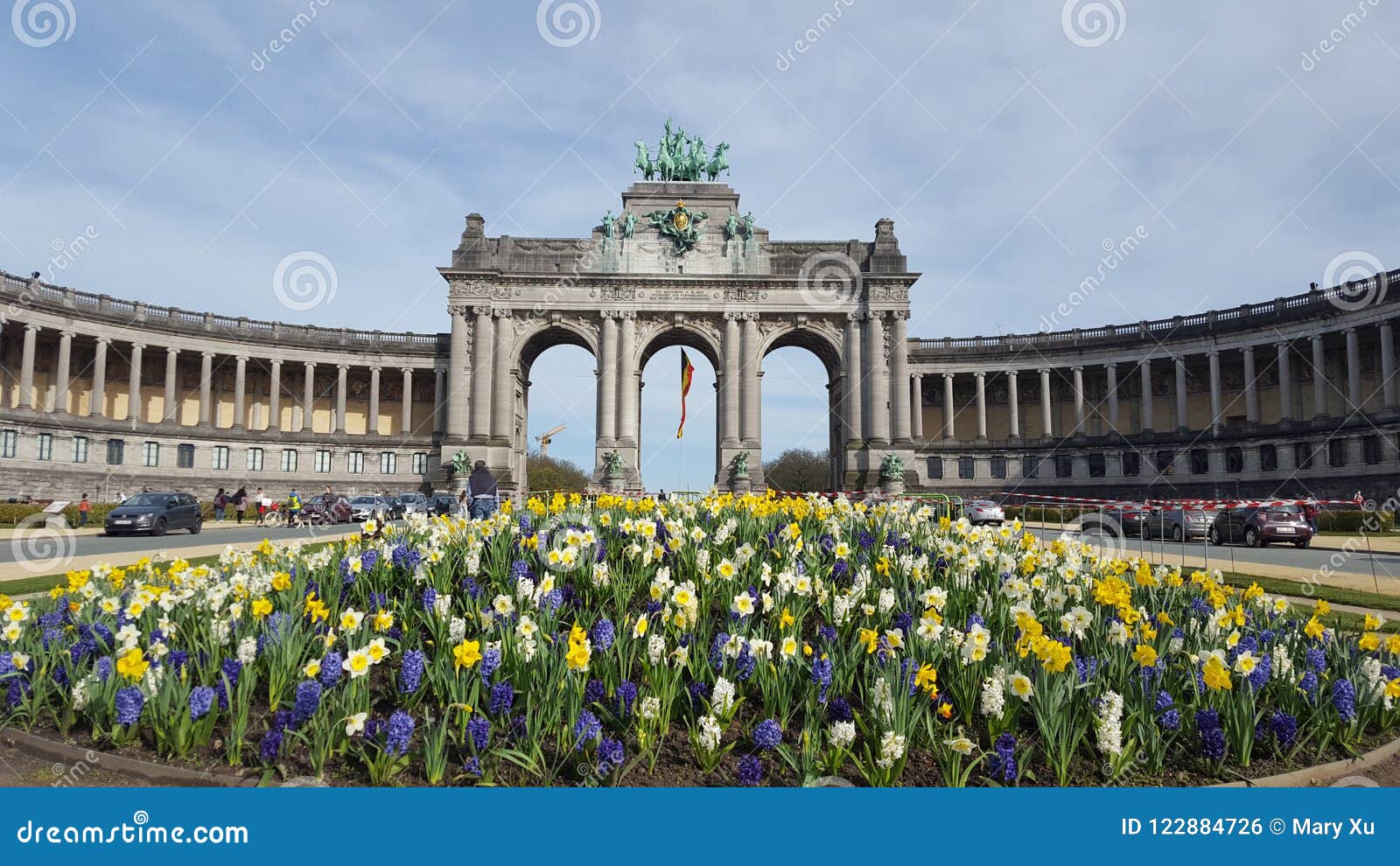 The Triumphal Arch in Brussels Editorial Photo - Image of landmark ...