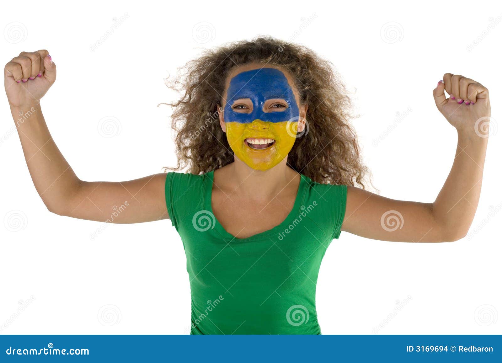 Triumphant stock photo. Image of hands, championship, flag - 3169694