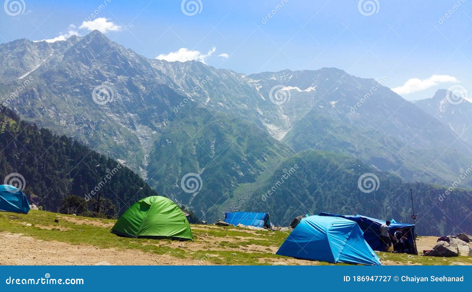 Triund Mountain is a Small Hill Station in the Kangra District in the ...