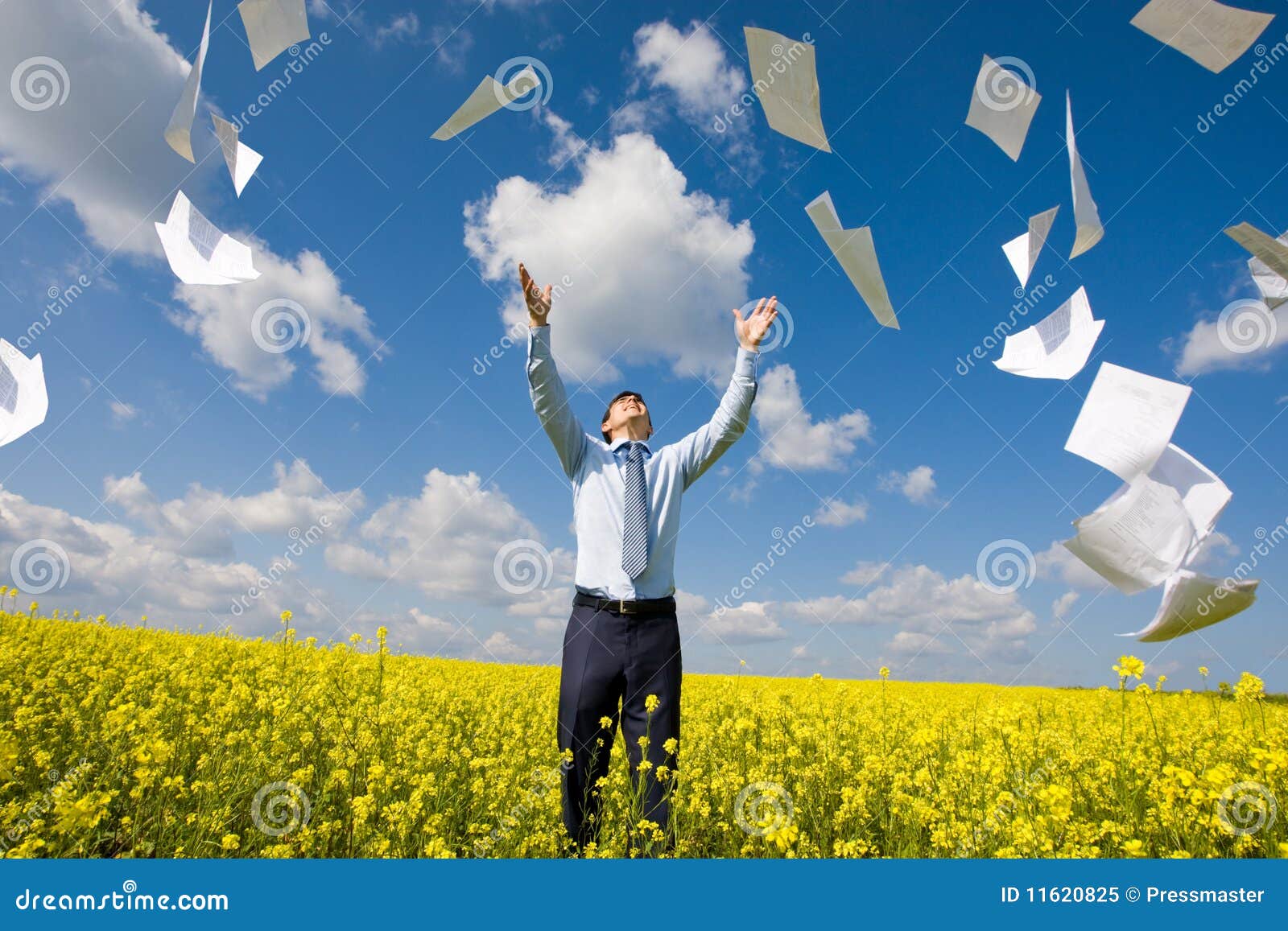 Triunfo imagen de archivo. Imagen de azul, excitado, alegre - 11620825