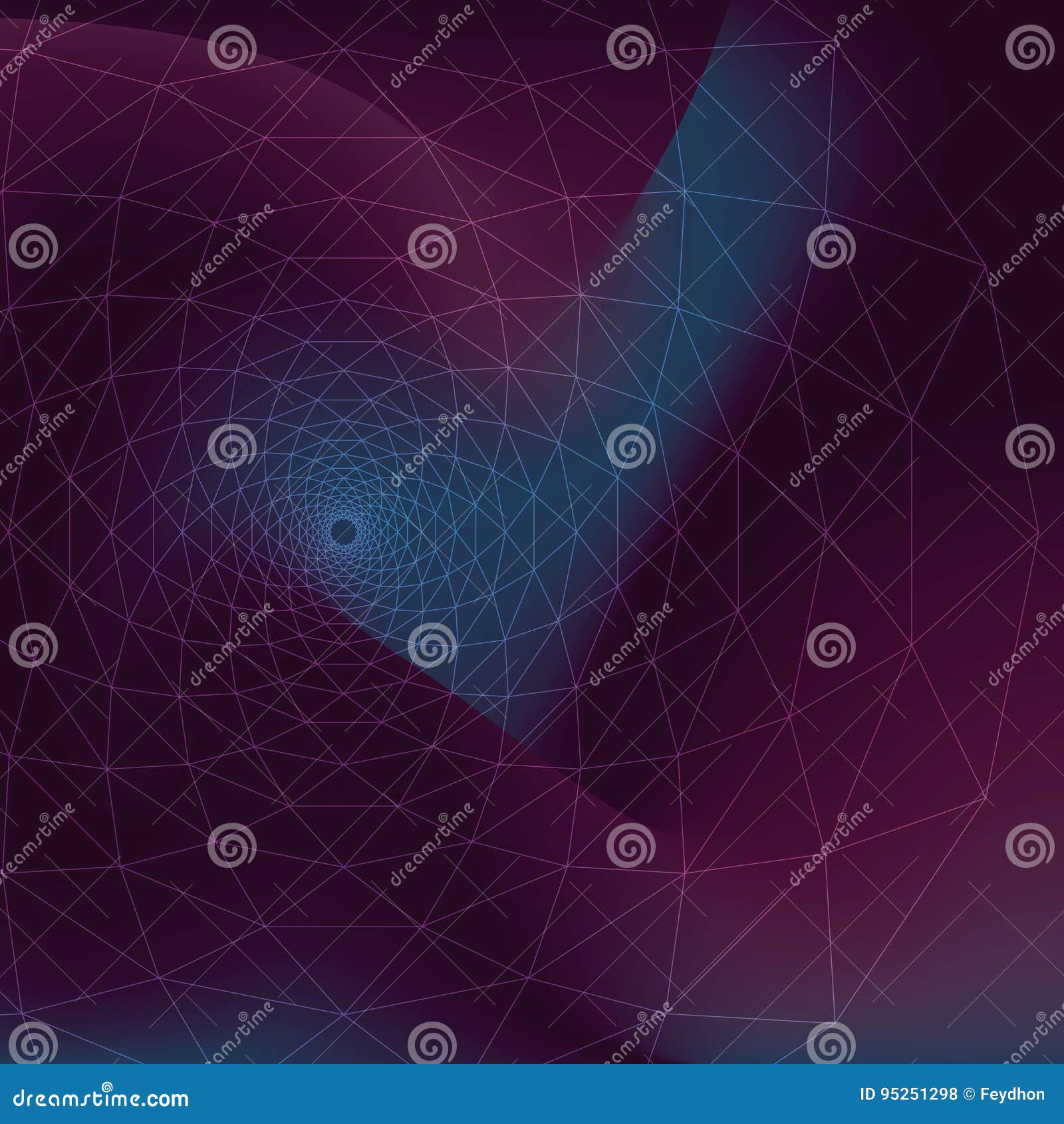 Trivex Planar: Triangular Vortex Geometric Lines on Gradient Plain ...