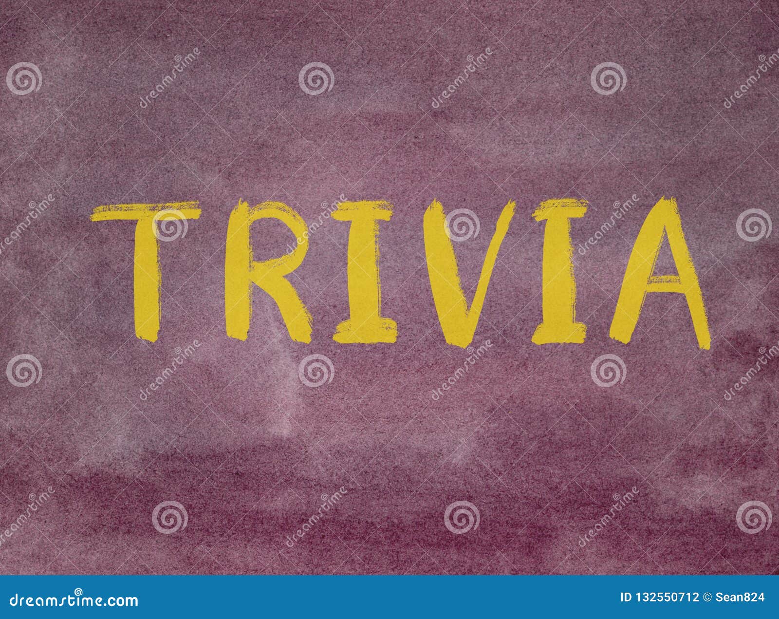 Trivia stock foto. Image of begrip, waterkleur, tekst - 132550712