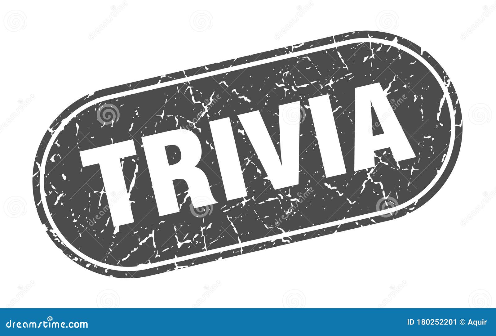 Trivia Sign. Trivia Grunge Stamp Stock Vector - Illustration of square ...