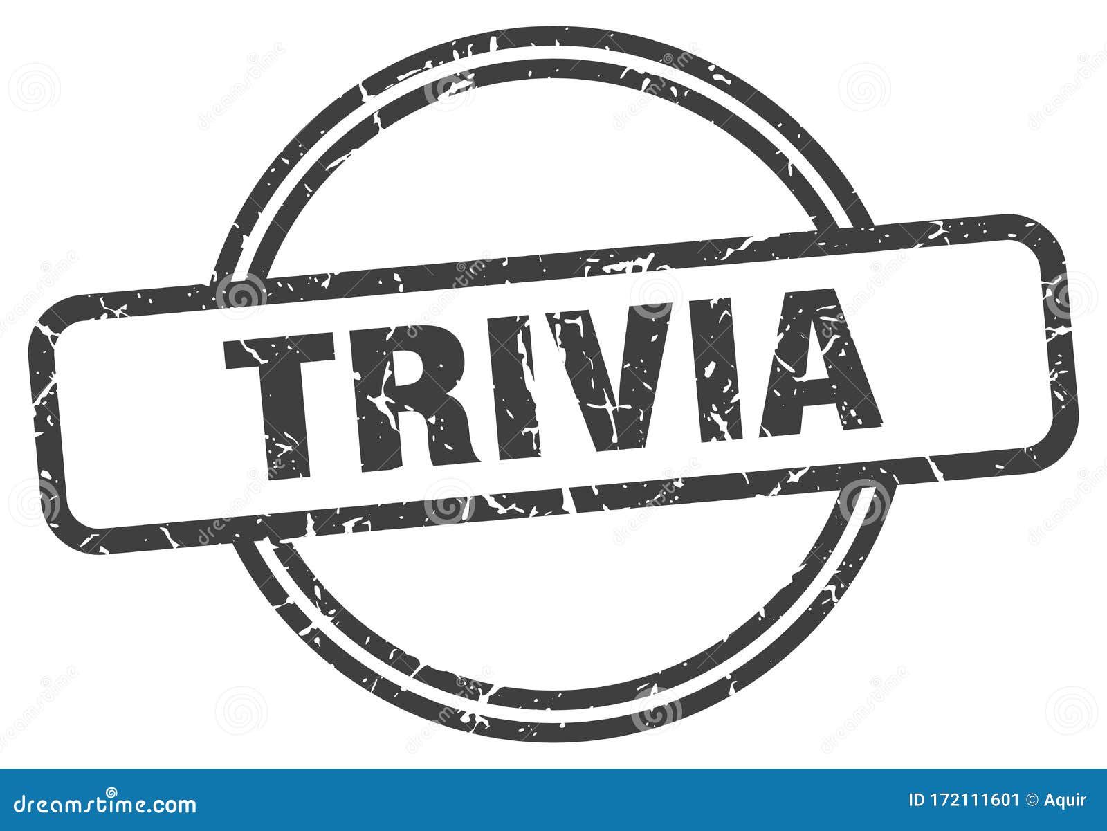 Trivia Stamp. Trivia Round Grunge Sign Stock Vector - Illustration of ...