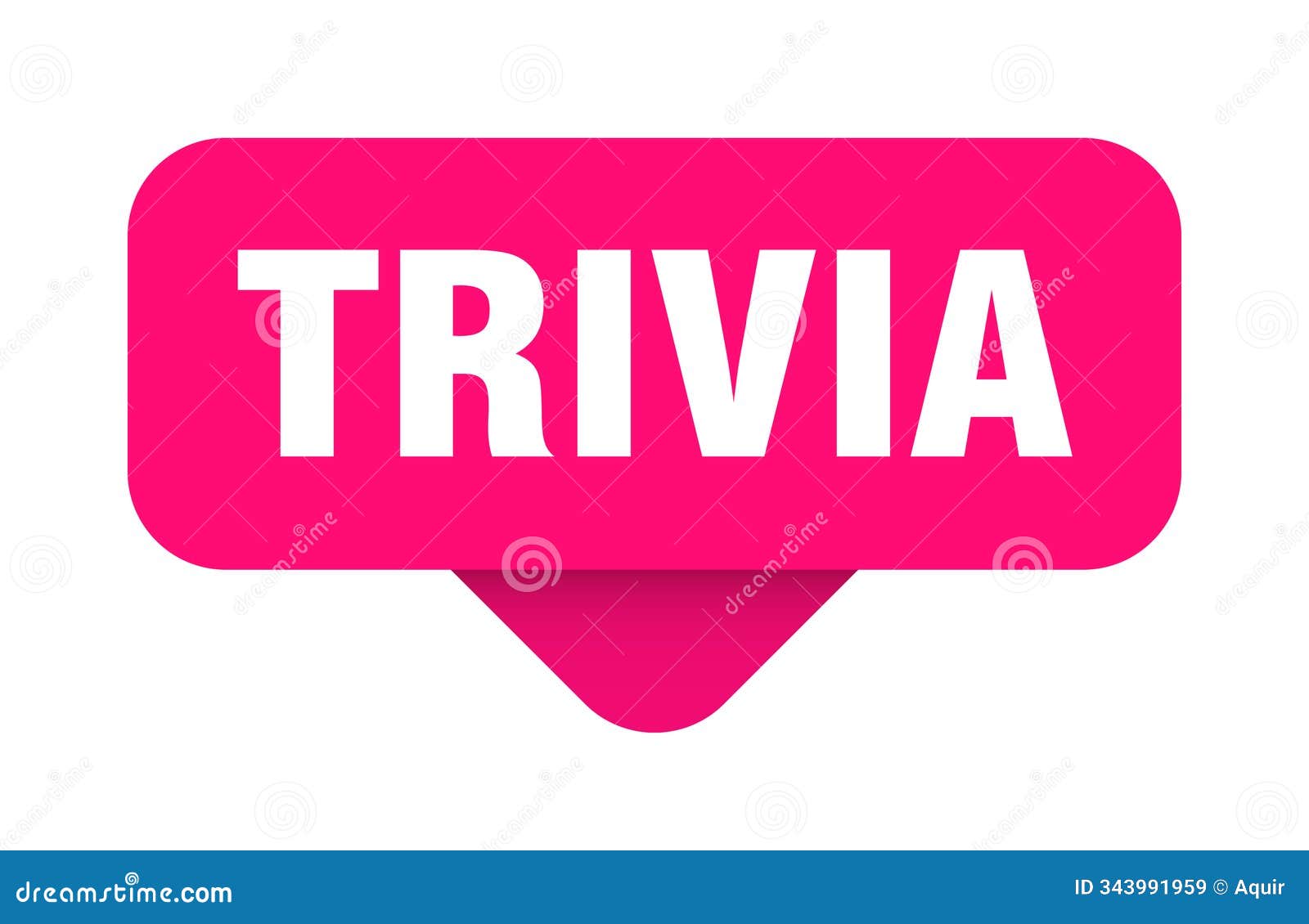 Trivia Sticker. Trivia Sign on Transparent Background Stock Vector ...