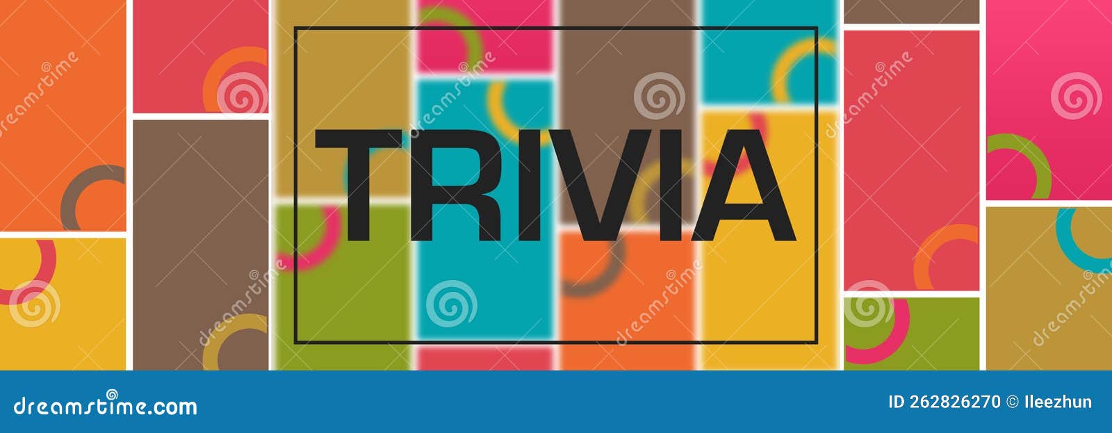 Trivia Colorful Squares Stock Image | CartoonDealer.com #107296609