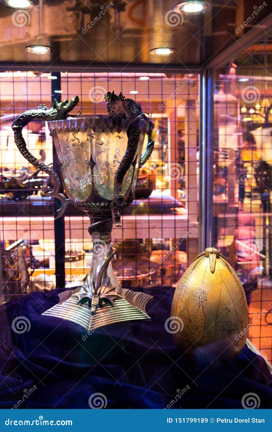 The Triwizard Cup, the Making of Harry Potter Studio Editorial Stock ...