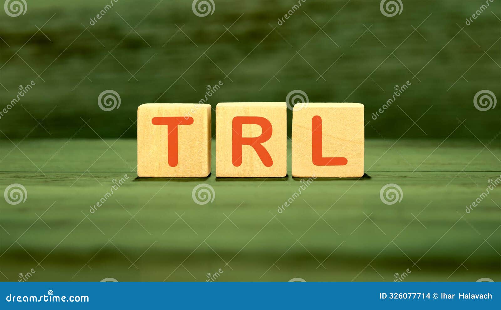 TRL Technology Readiness Level. TRL Words Assembled from Wooden Cubes ...
