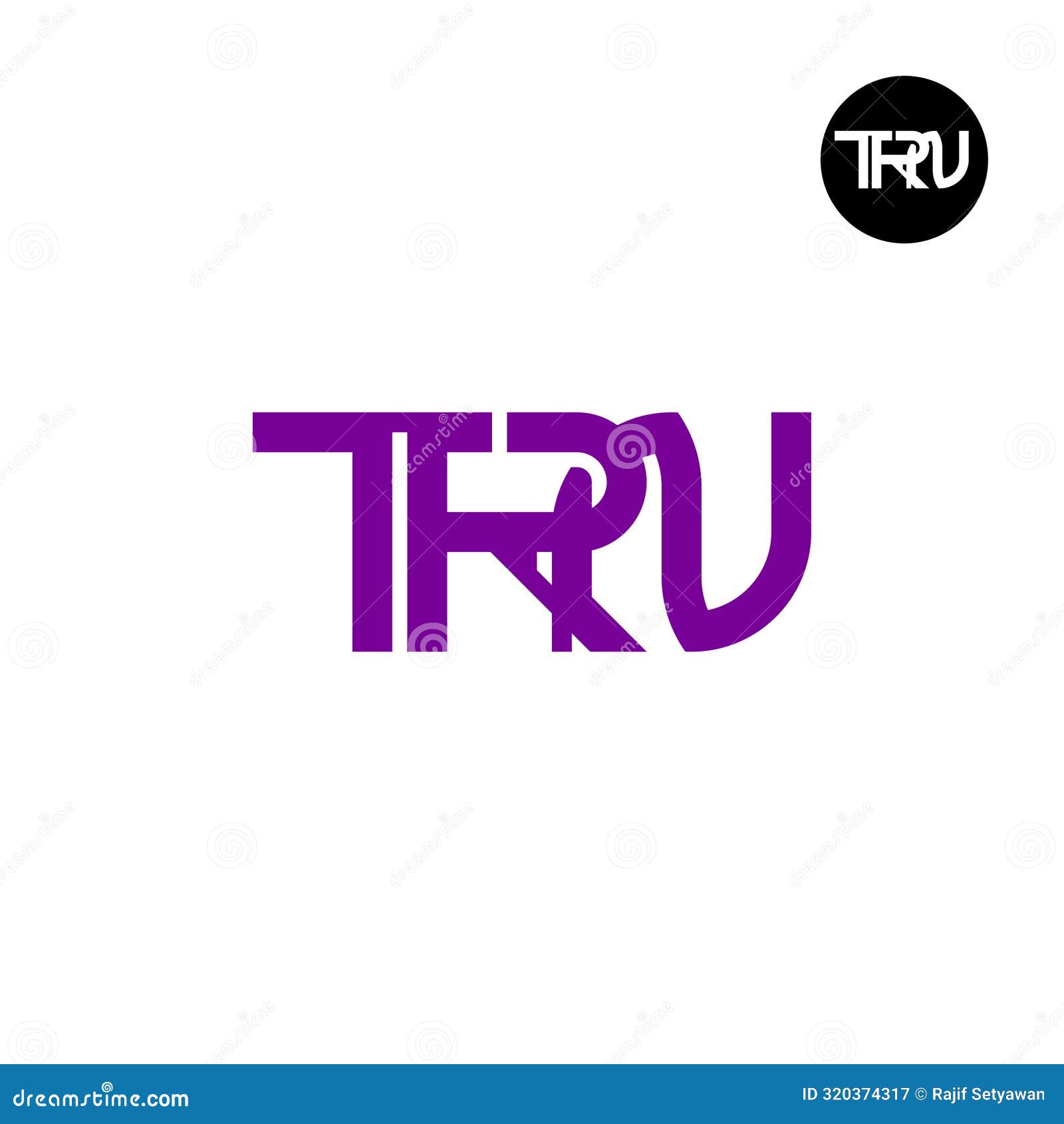 TRN Logo Letter Monogram Design Stock Vector - Illustration of ...