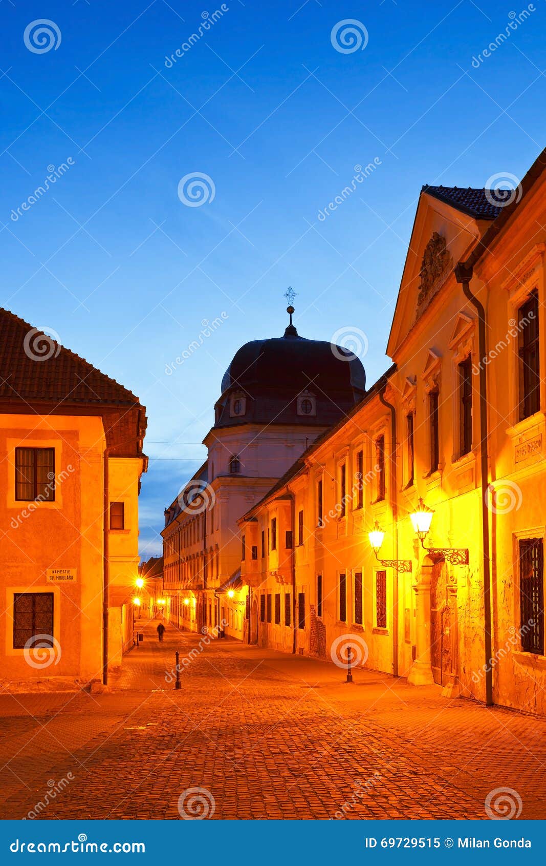 Trnava, Slovakia. editorial image. Image of architecture - 69729515