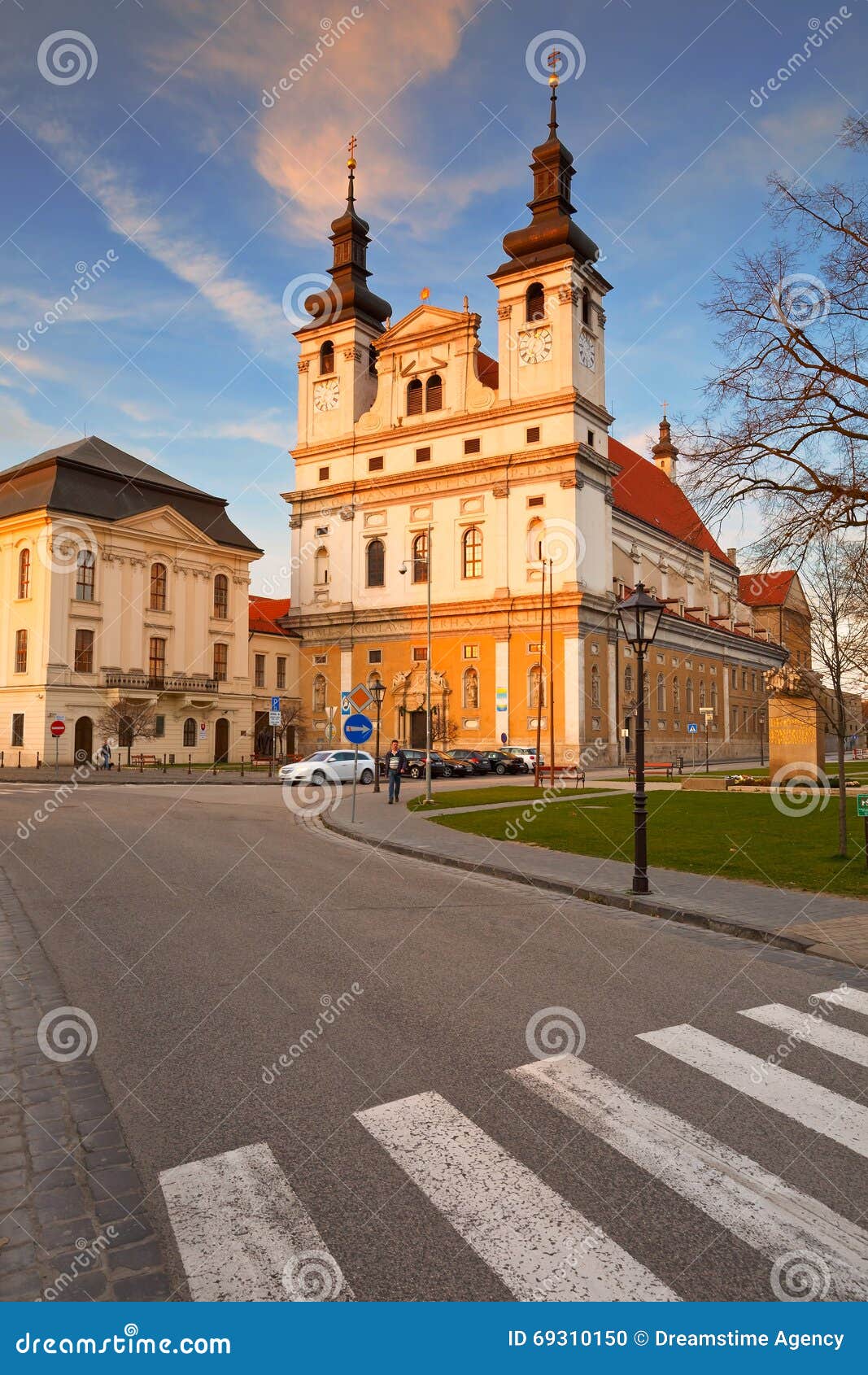 Trnava, Slovakia. editorial image. Image of cathedral - 69310150