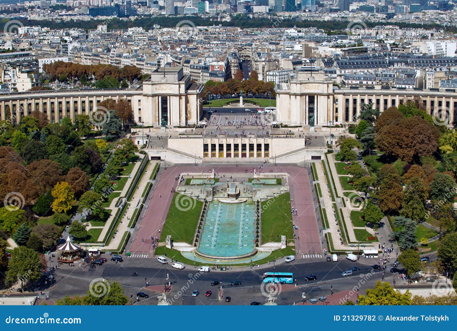 The Trocadero in Paris, France Stock Photo - Image of european ...