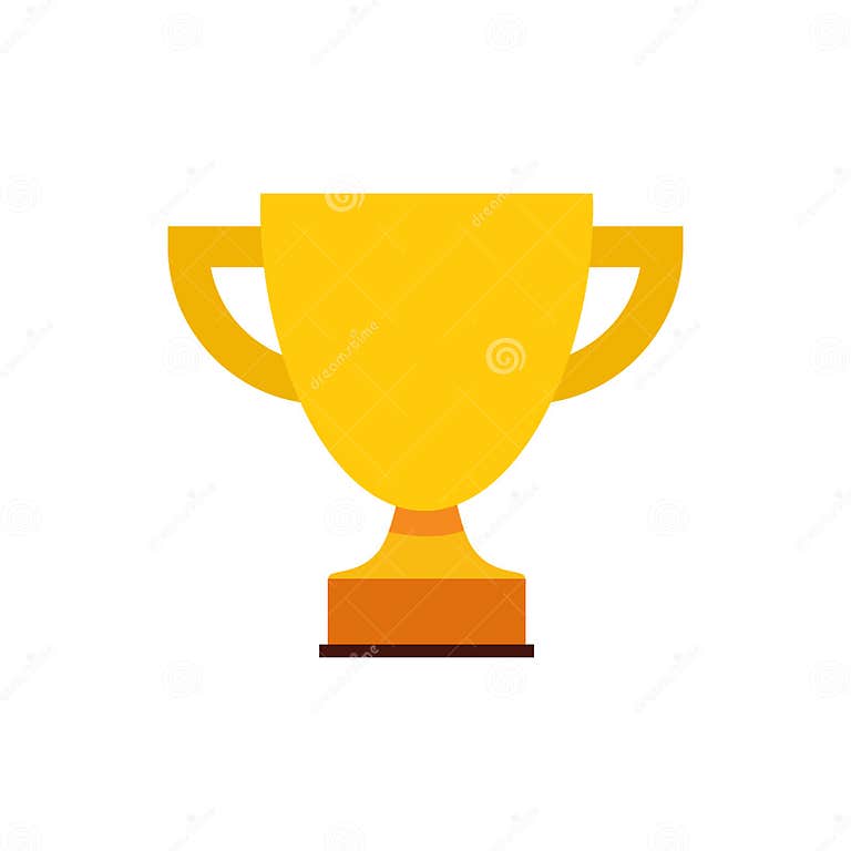 Trofé Logo Icon Design vektor illustrationer. Illustration av begrepp ...
