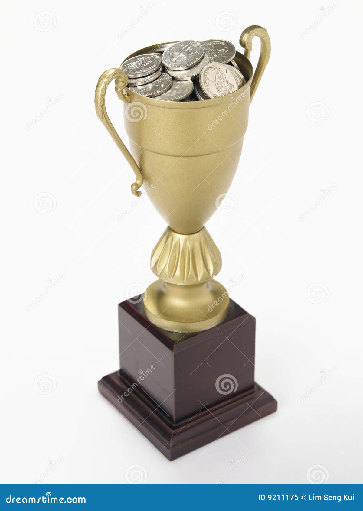 Trofee stock afbeelding. Image of achtergrond, glanzend - 9211175