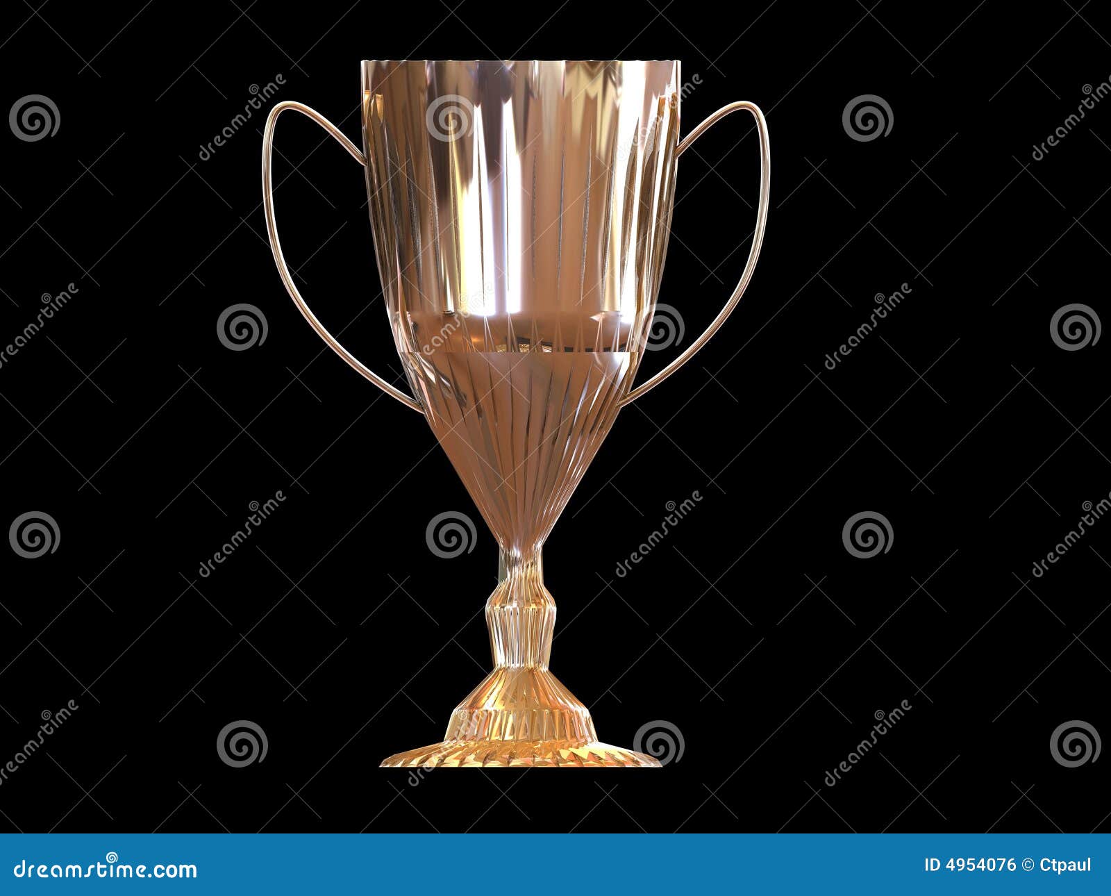 Trofee Op Zwarte Achtergrond Picture. Image: 4954076