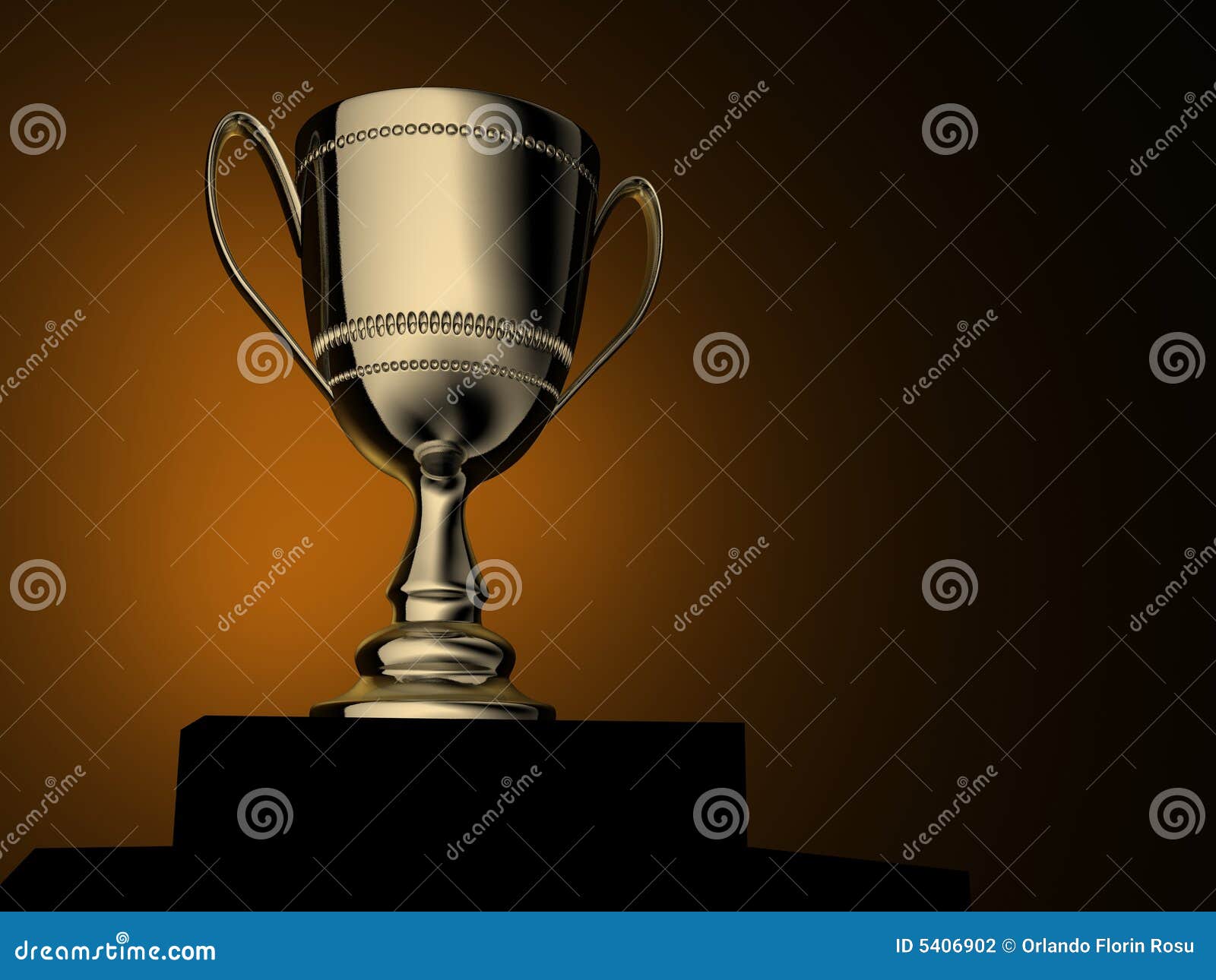 Trofeo stock de ilustración. Ilustración de triunfo, taza - 5406902