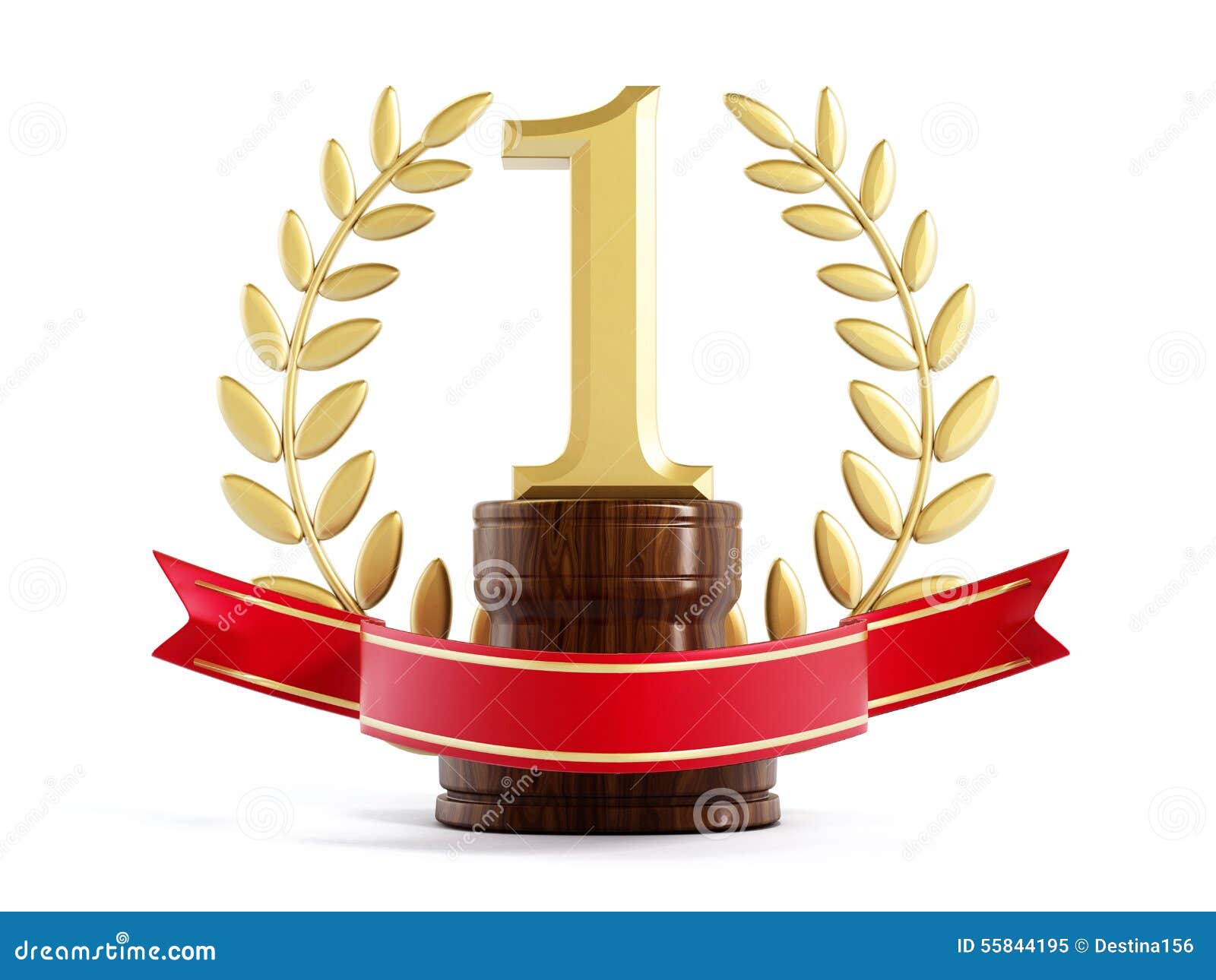 Trofeo del primer premio stock de ilustración. Ilustración de logro ...