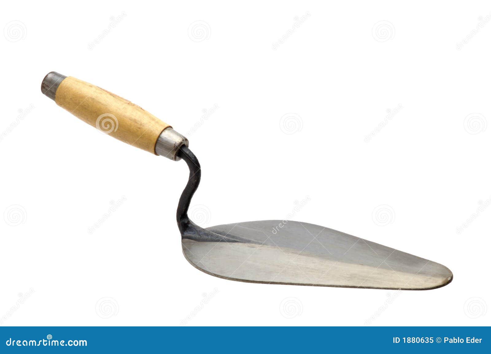 Troffel stock afbeelding. Image of hulpmiddel, bouw, zilver - 1880635