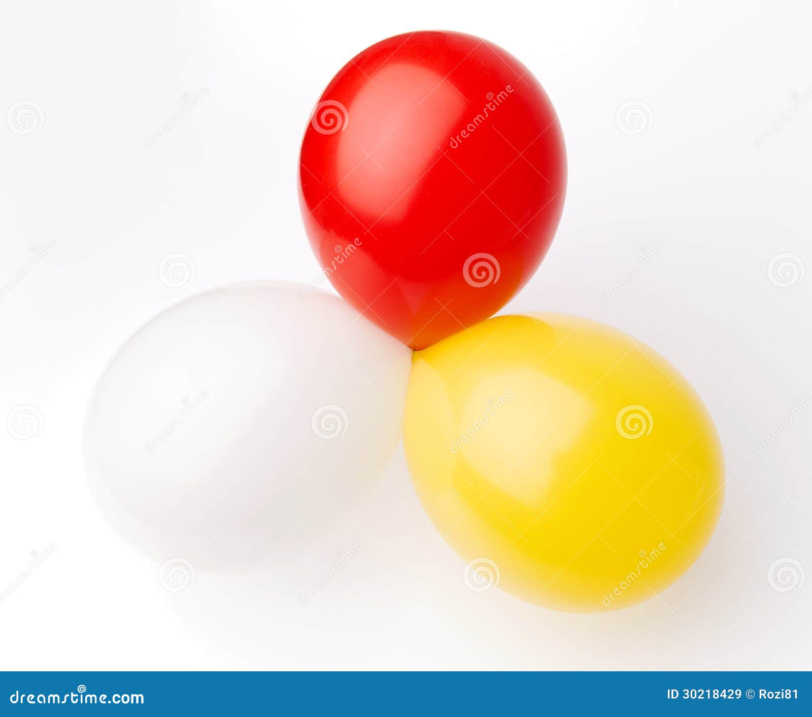 Trois ballons image stock. Image du navigation, abord - 30218429