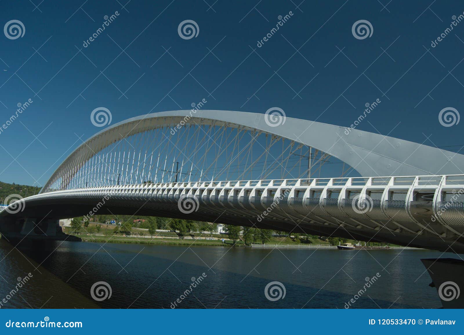 The Troja Bridge, Prague stock photo. Image of europe - 120533470