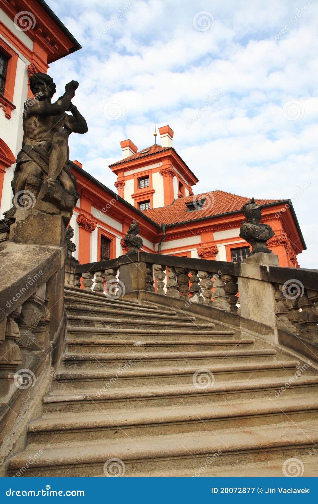 Troja castle in the Prague stock image. Image of monument - 20072877