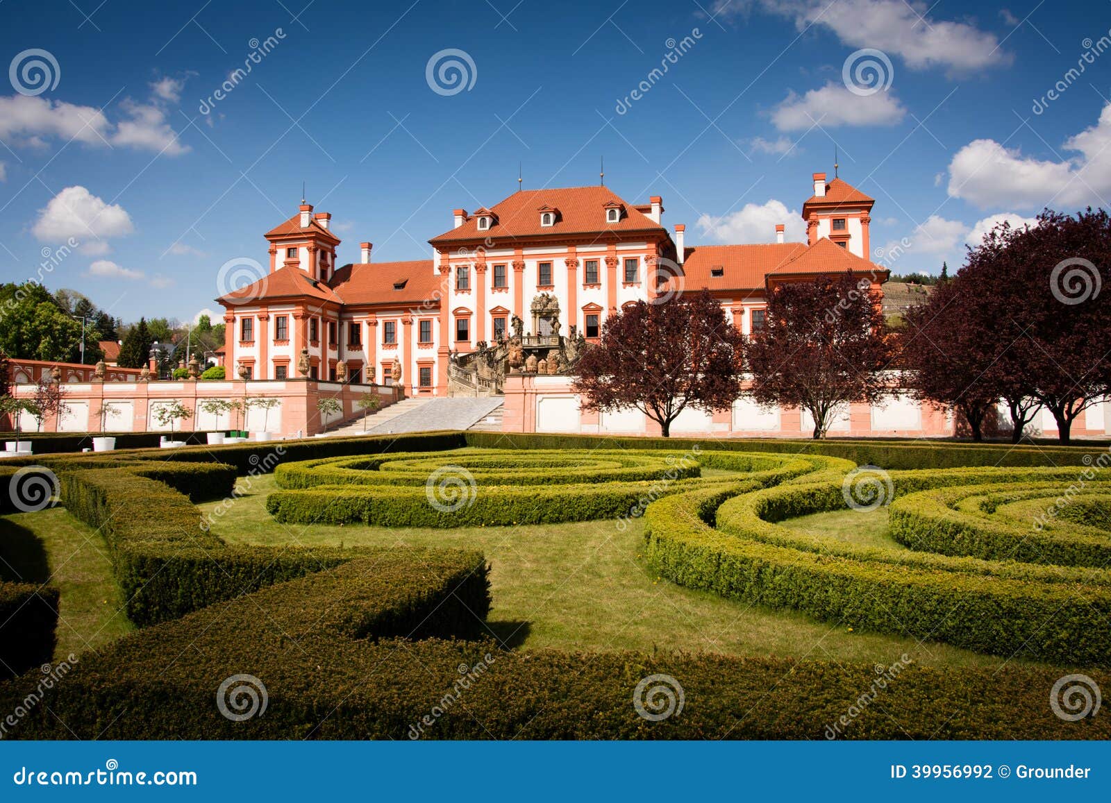 Troja castle in Prague stock photo. Image of history - 39956992