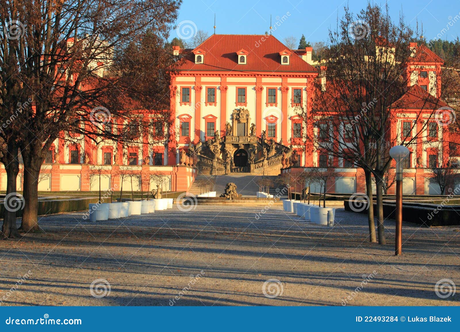 Troja chateau stock photo. Image of style, troja, prague - 22493284