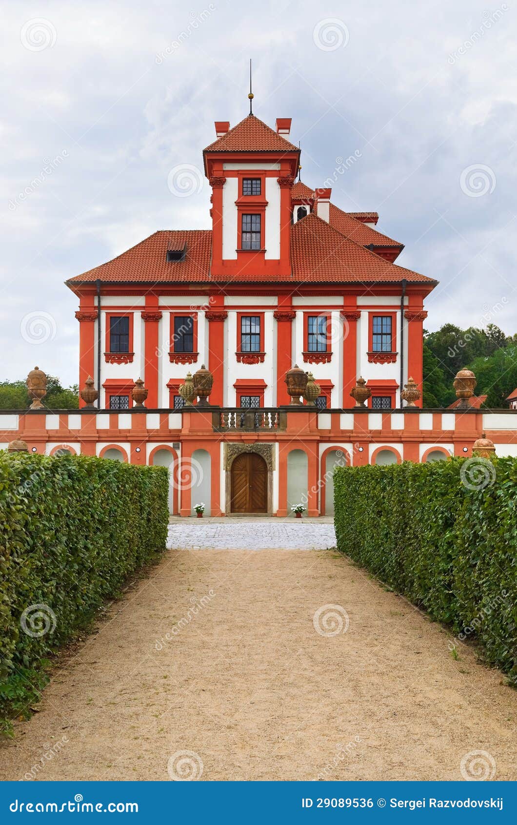 Troja Palace stock photo. Image of architecture, czech - 29089536