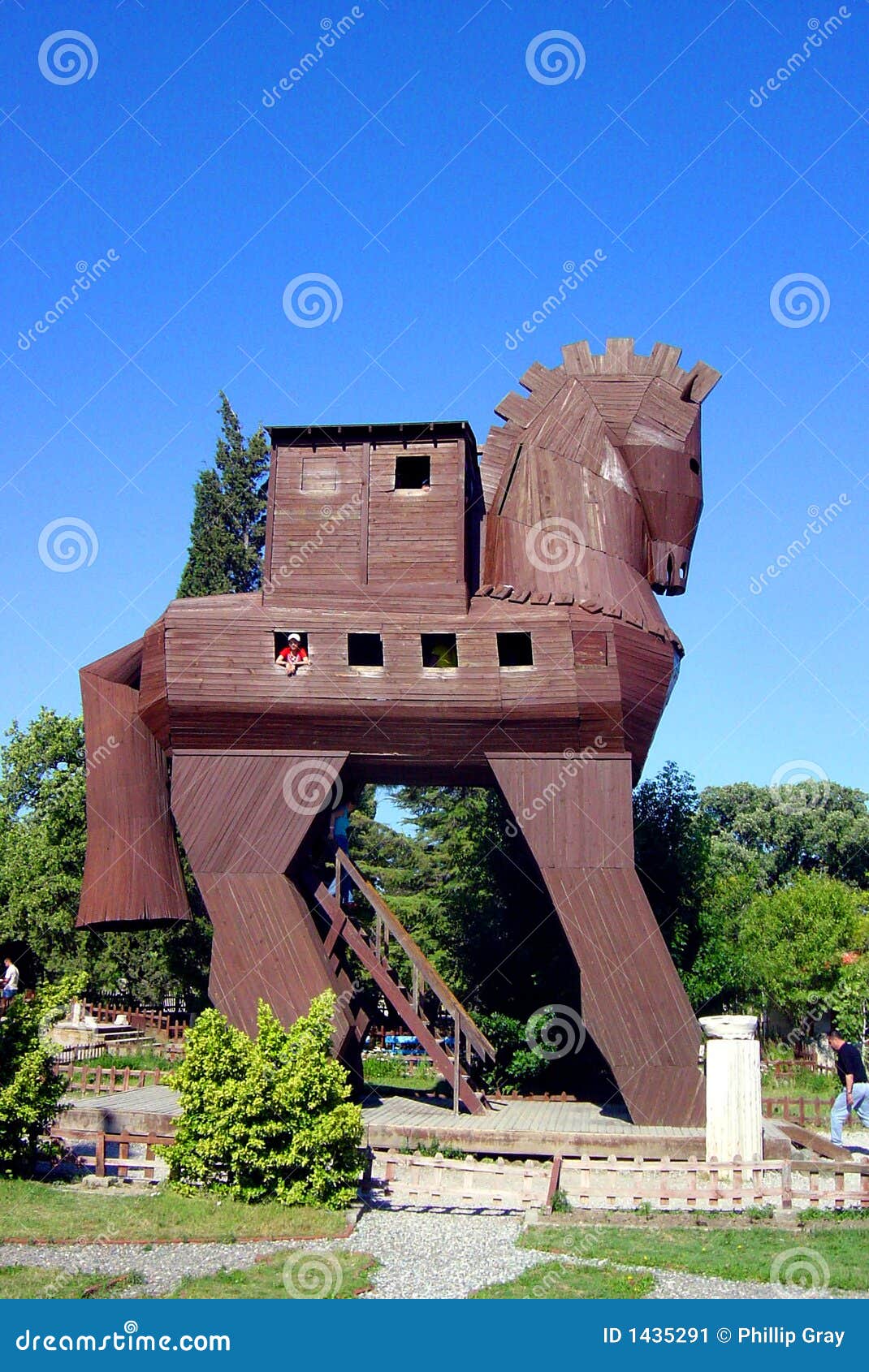 Trojan Horse Detailed Stock Image | CartoonDealer.com #15441739