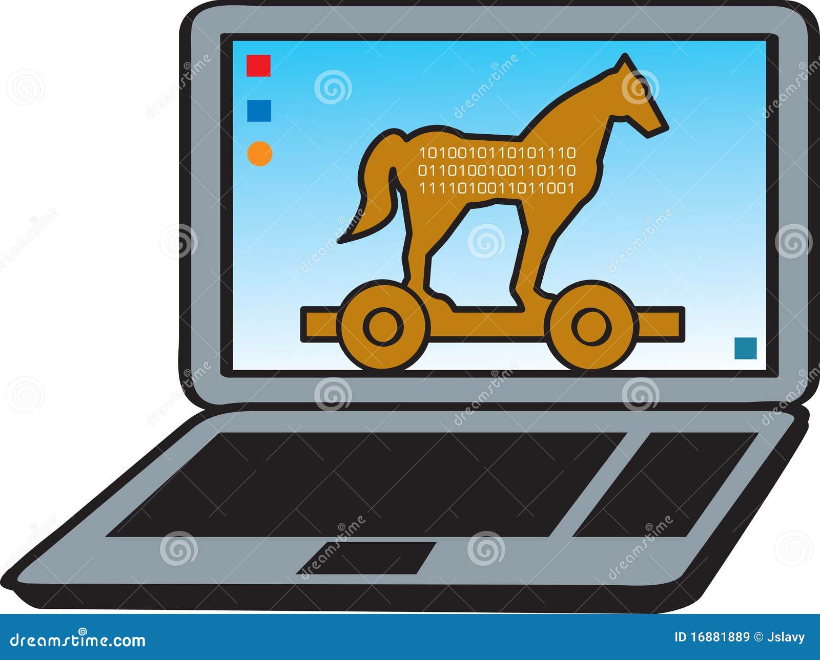 Trojan Horse Royalty-Free Illustration | CartoonDealer.com #81899559