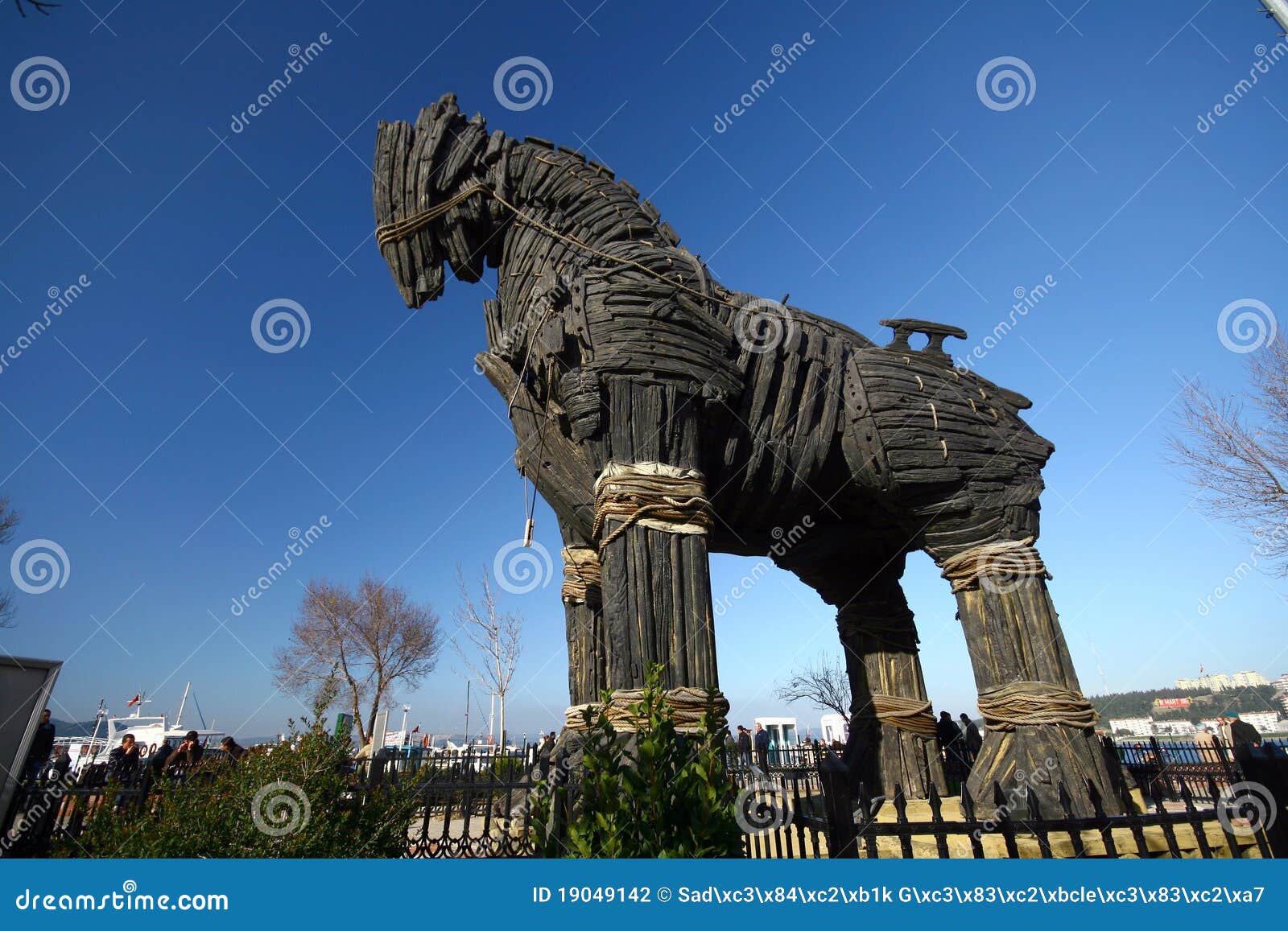 Trojan Horse stock photo. Image of helen, attack, hide - 19049142