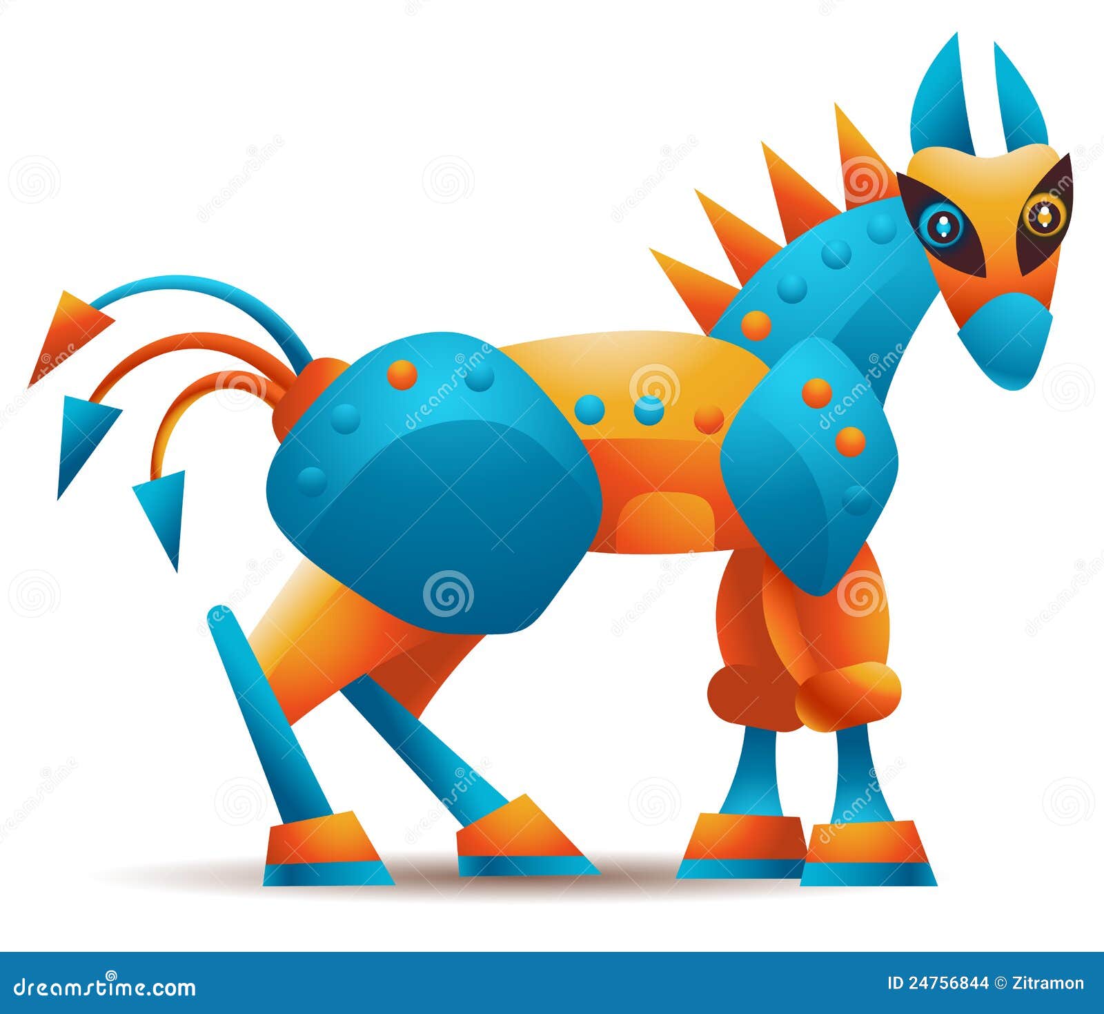 Trojan Horse Royalty-Free Illustration | CartoonDealer.com #81899559