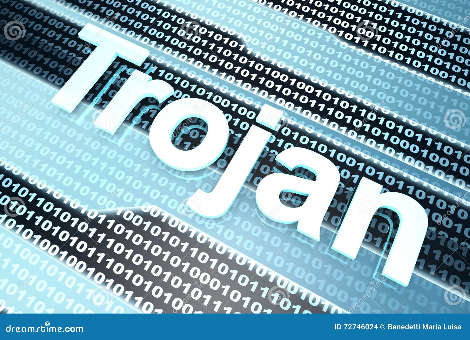 Trojan stock illustration. Illustration of network, attack - 72746024