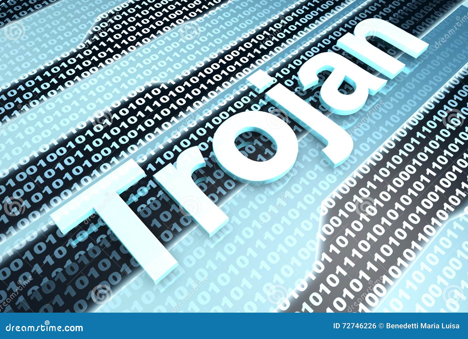 Trojan stock illustration. Illustration of hacked, attack - 72746226