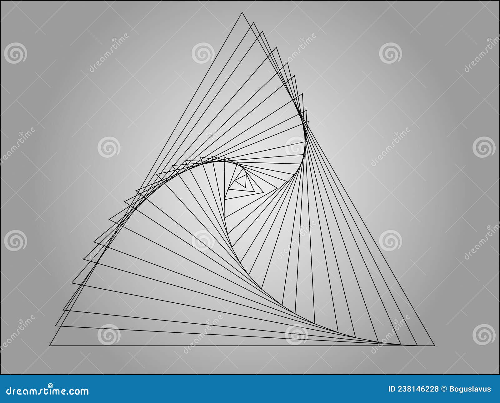 A Graphic Showing an Object Obtained As a Result of a Triangle ...