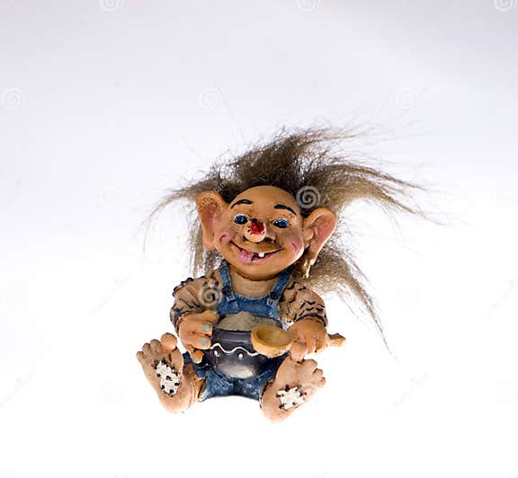 Troll stock image. Image of nostalgia, dimple, wrinkles - 3445389