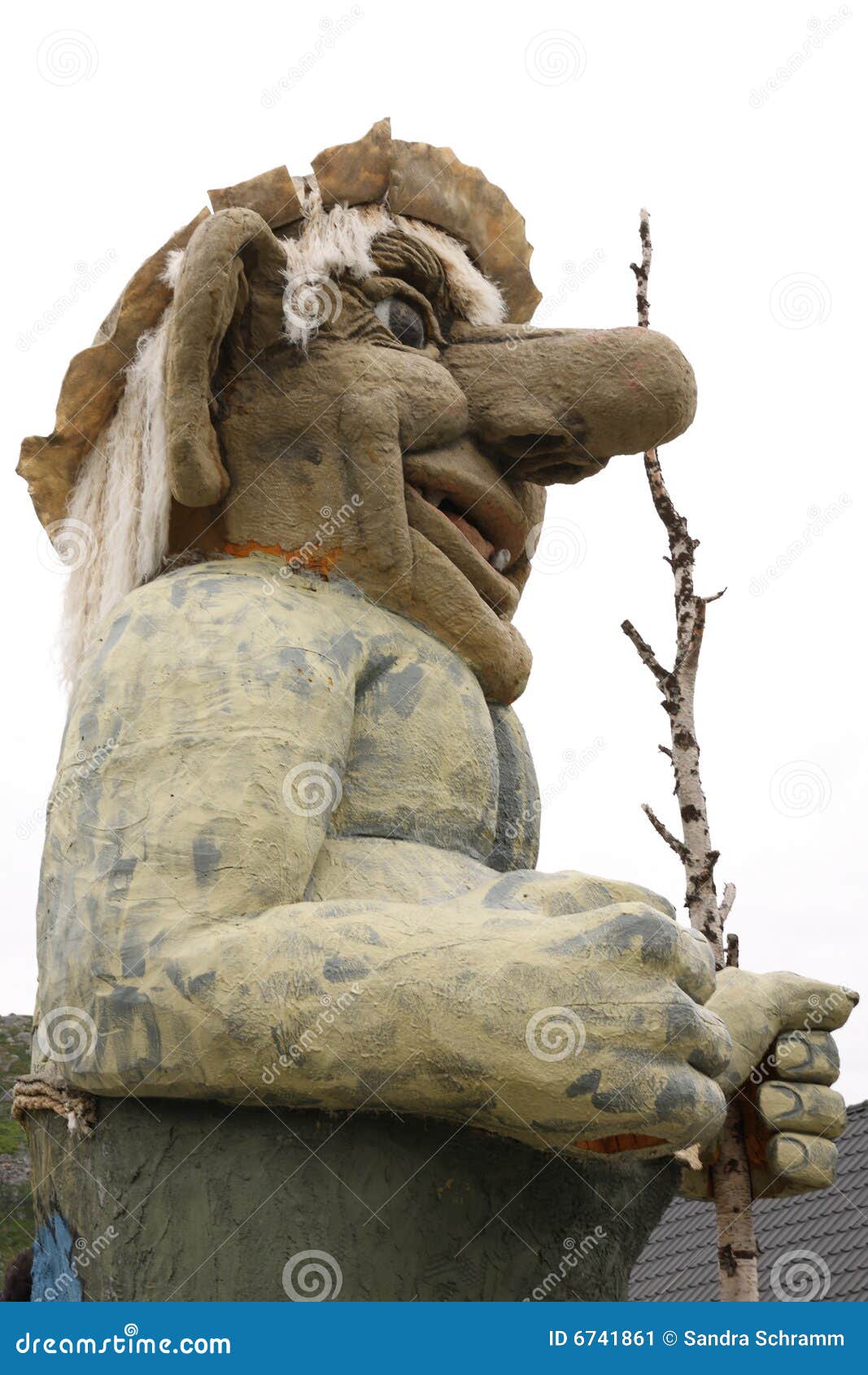 Troll stock image. Image of statuette, europe, hair, troll - 6741861