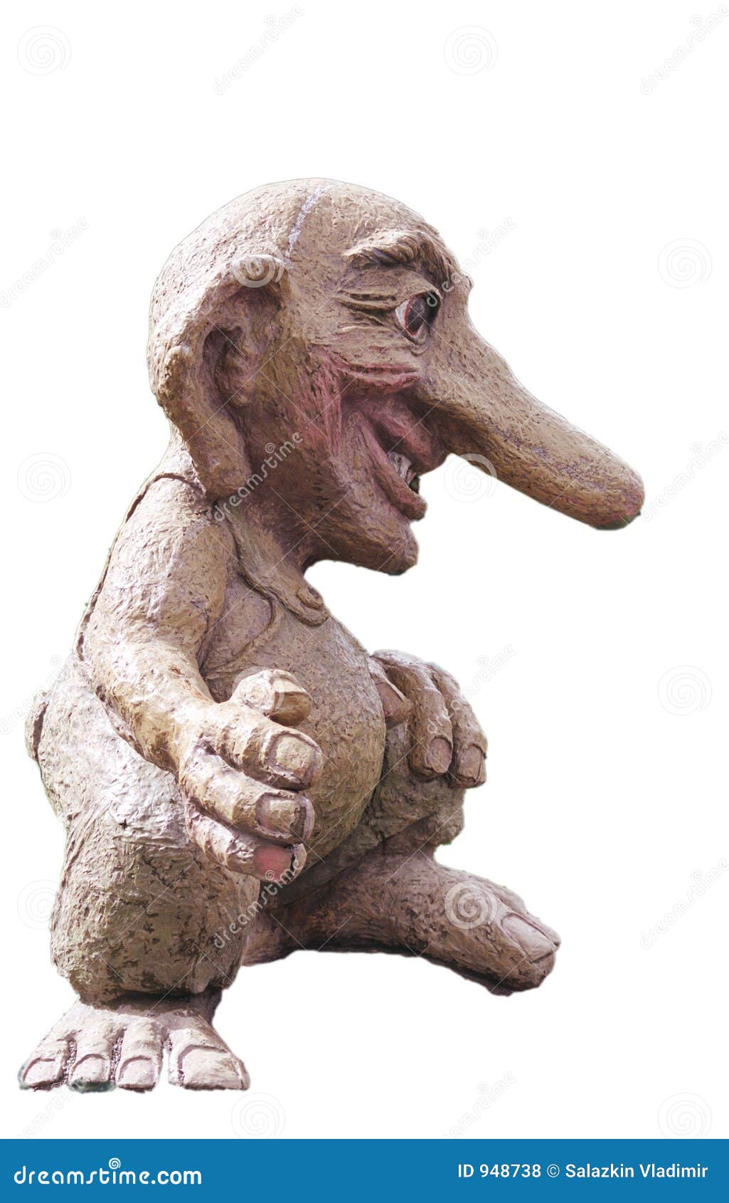 Troll stock photo. Image of bergen, norway, figure, smile - 948738