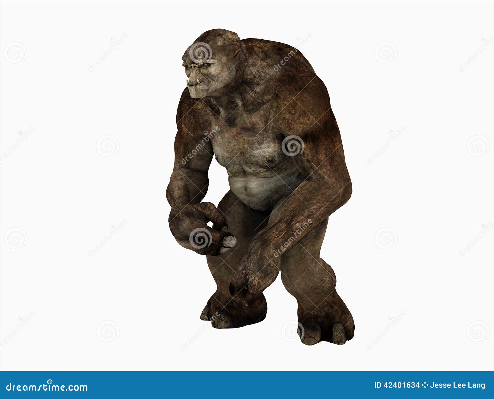 Troll stock illustration. Illustration of strong, character - 42401634