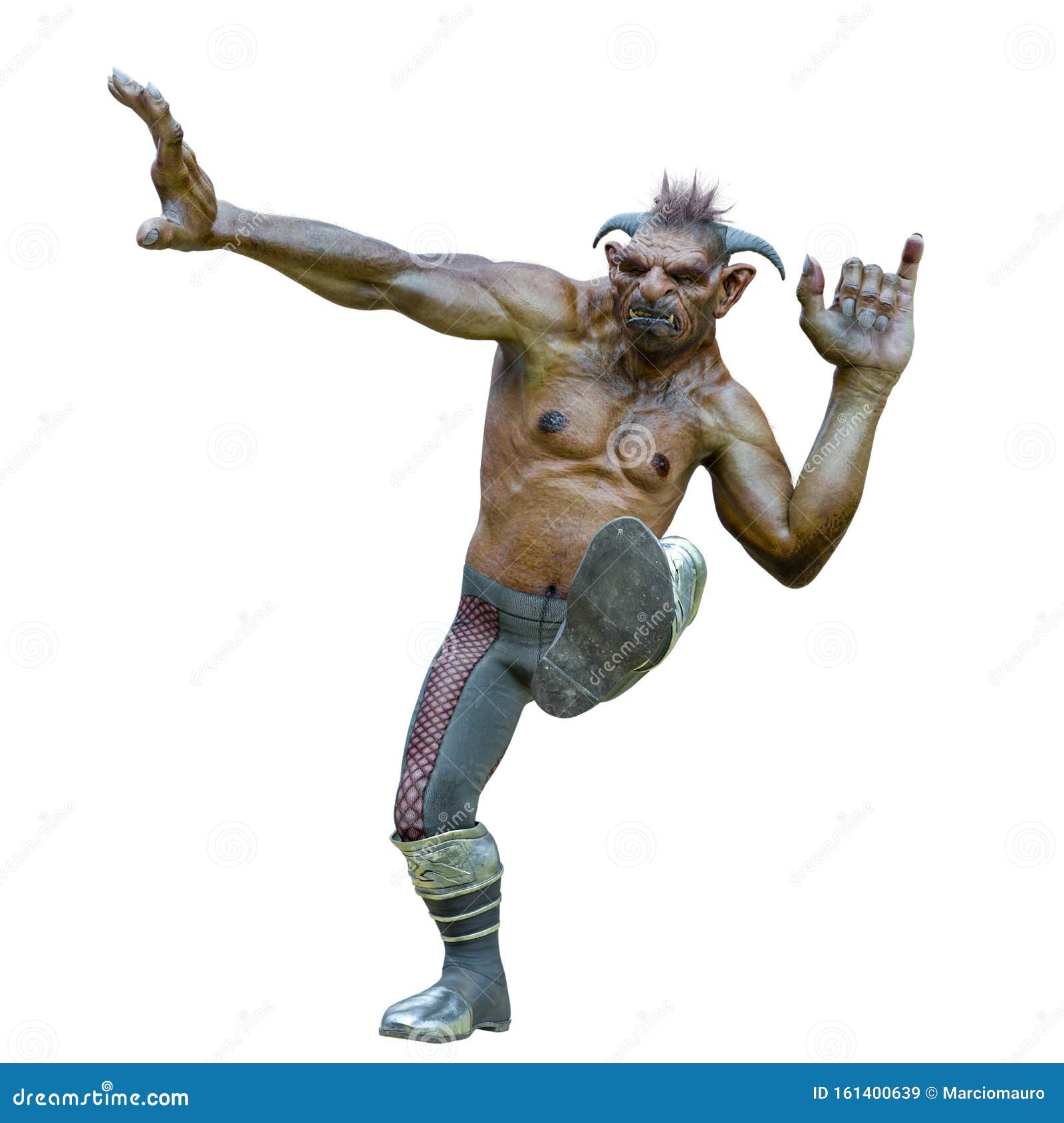 Troll dancing stock illustration. Illustration of creepy - 161400639