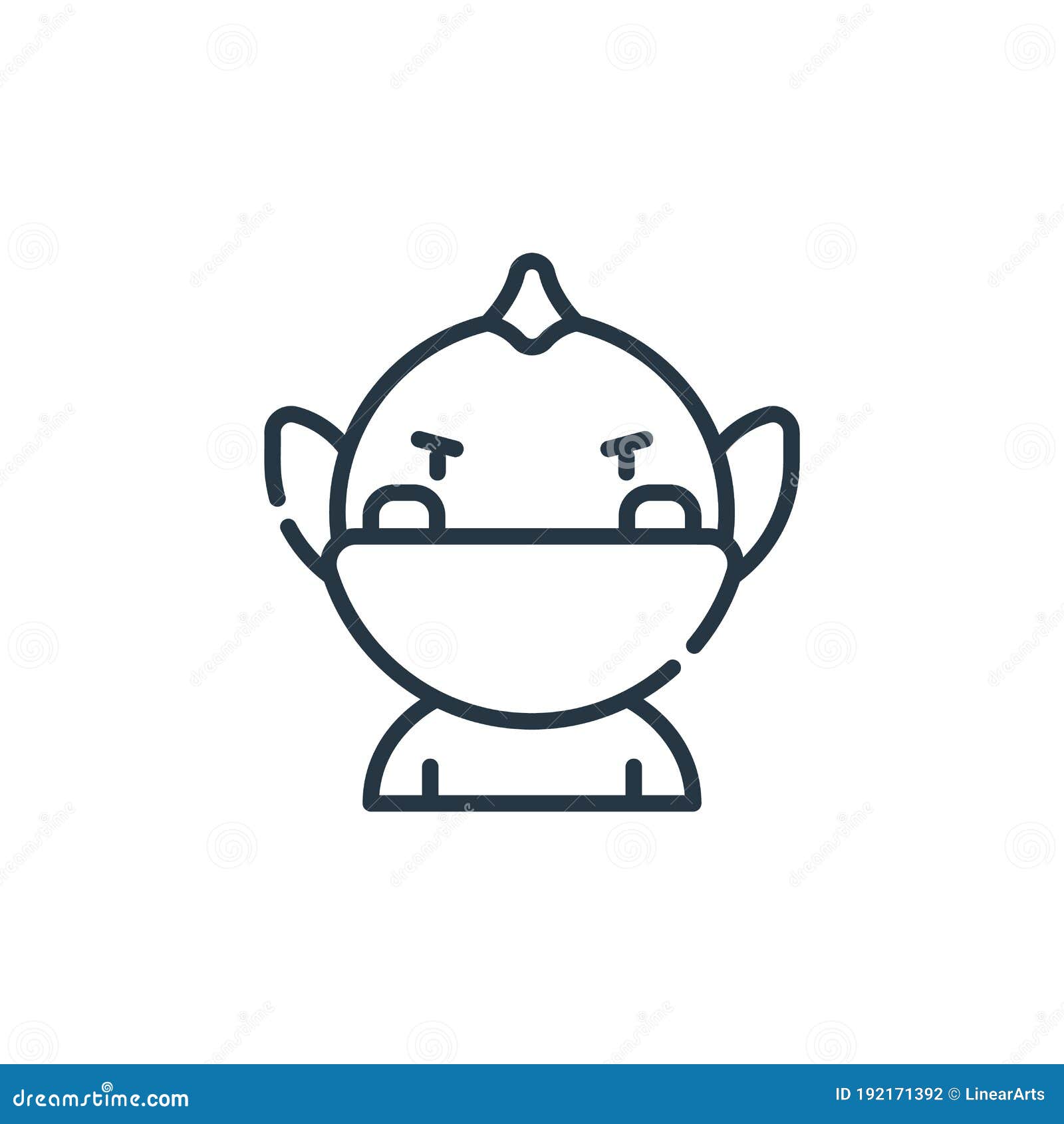 Troll Icon Vector From Fantastic Characters Collection. Thin Line Troll ...