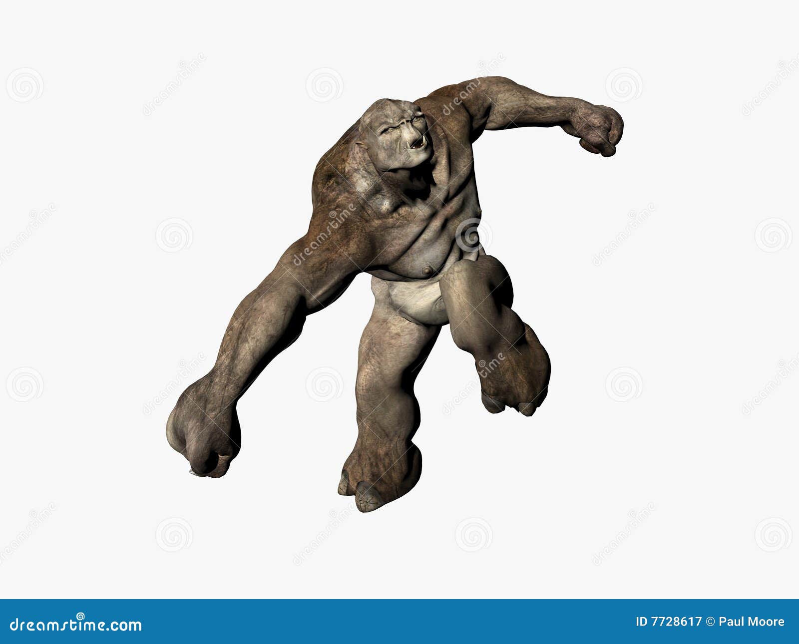 Troll Monster stock illustration. Illustration of icon - 7728617