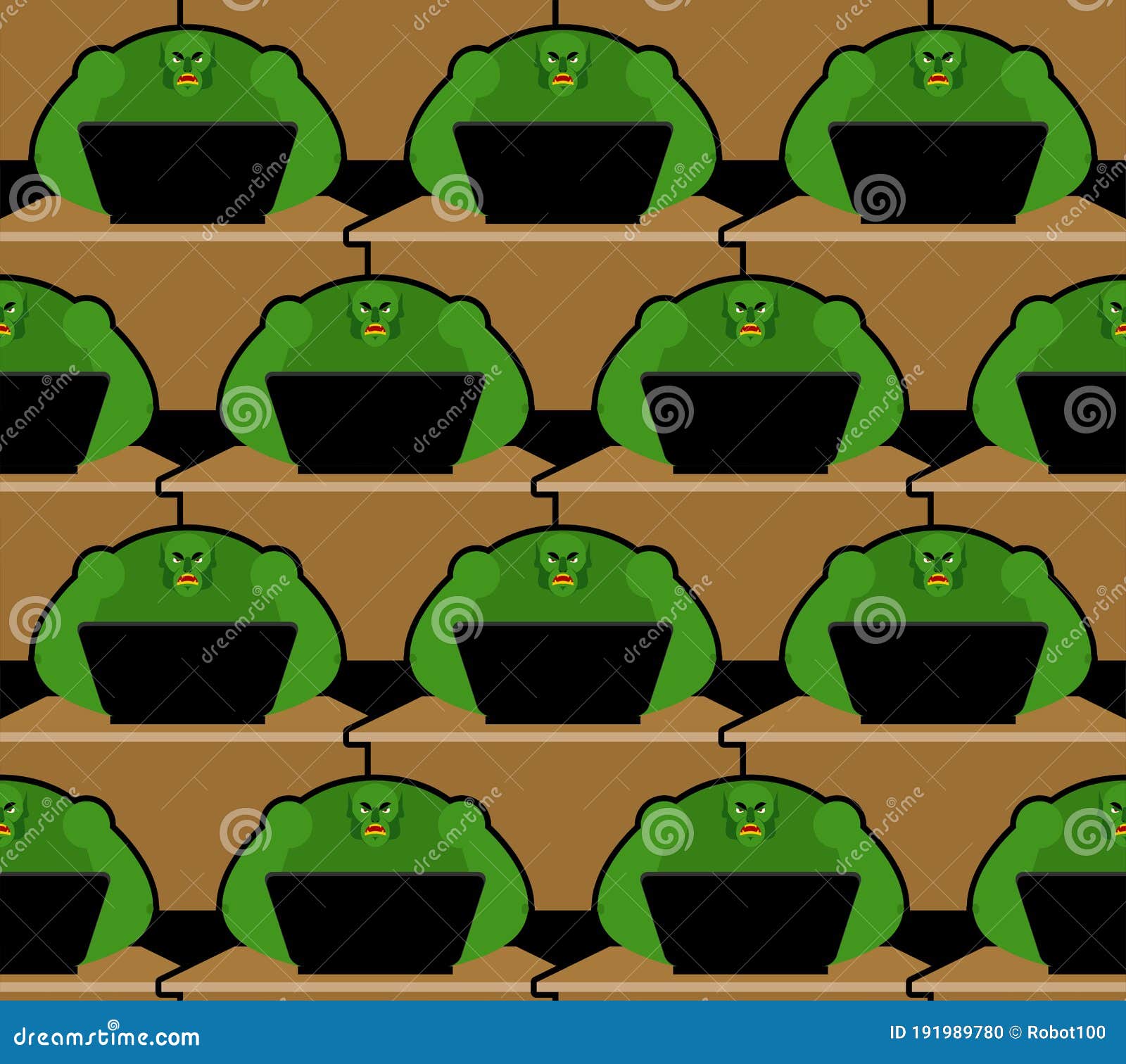 Trolls Seamless Stock Illustrations – 17 Trolls Seamless Stock ...