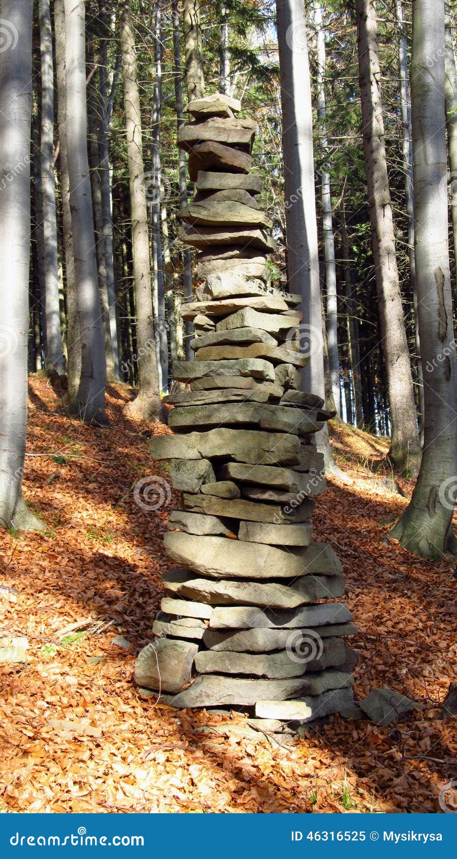 Troll tower stock image. Image of building, mountain - 46316525