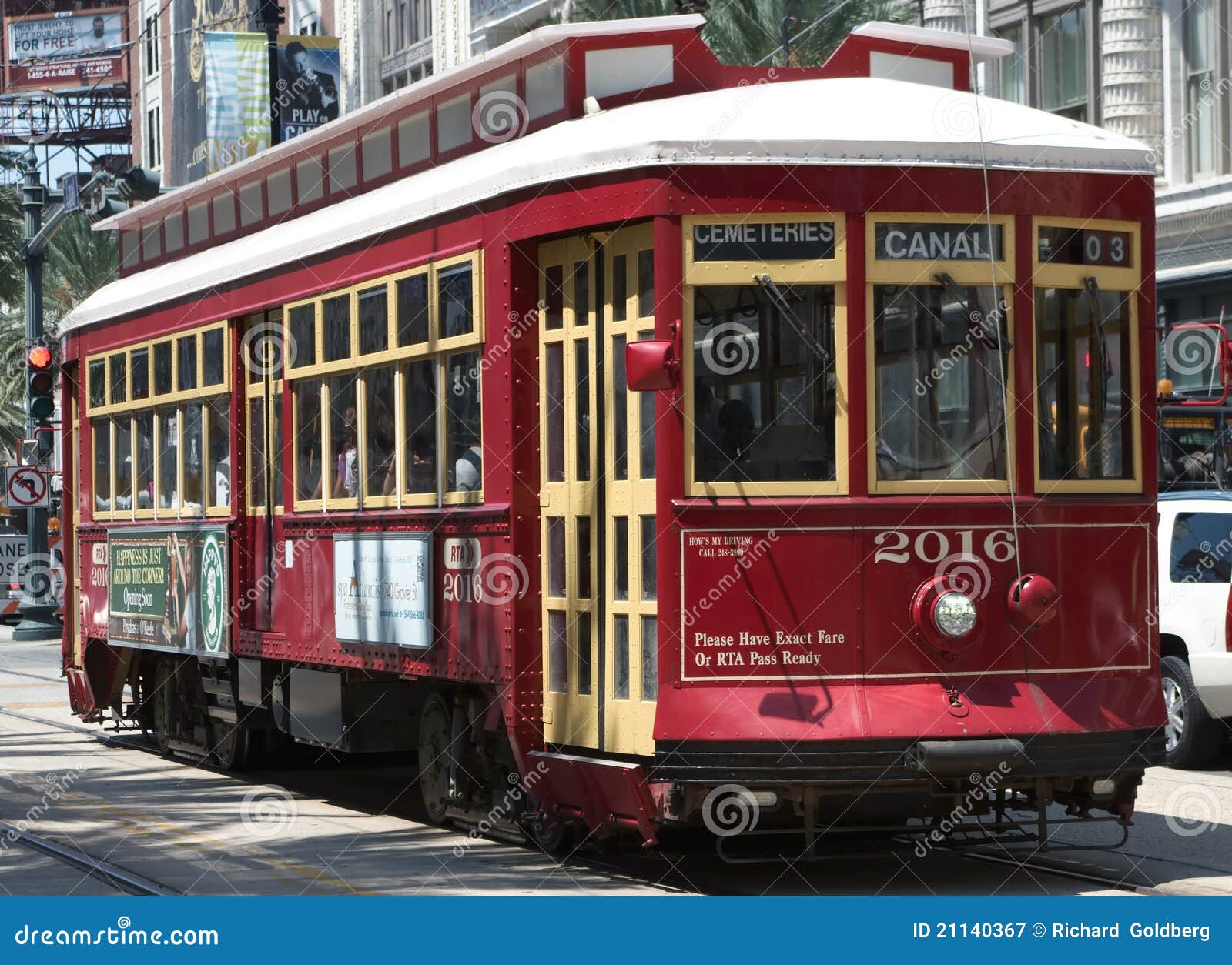 Trolley editorial photography. Image of quarter, sunny - 21140367