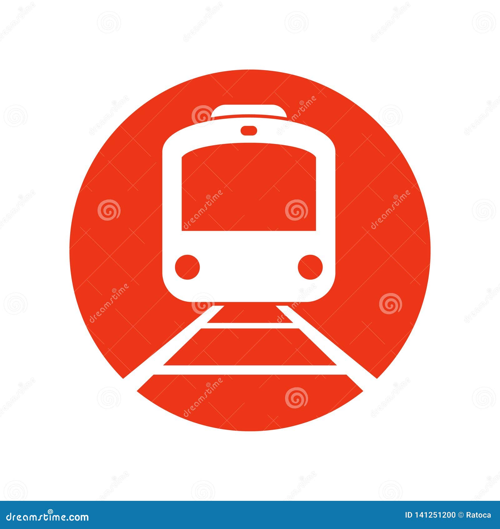 Trolley car icon stock vector. Illustration of comfort - 141251200