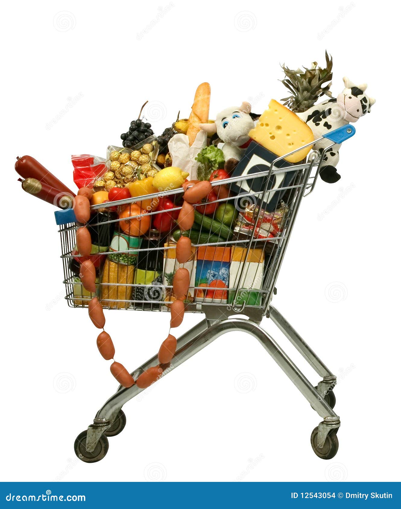 Trolley products stock photo. Image of choice, food, cardboard - 12543054