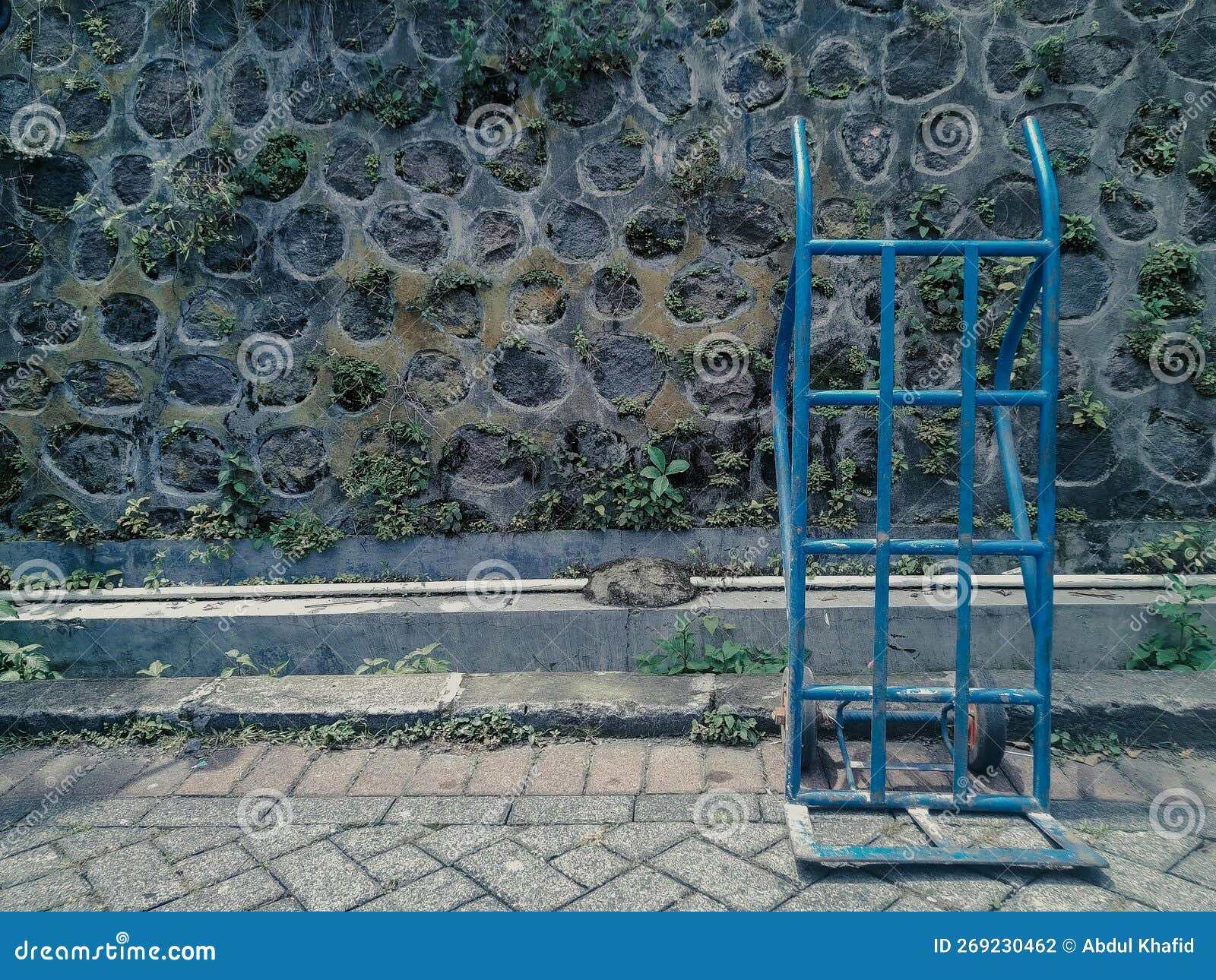 Heavy Goods Trolley stock photo. Image of trolley, iron - 269230462