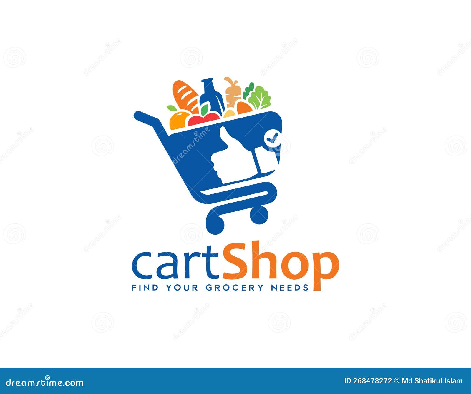 Trolley for Shop Logo or Icon Sign Symbol Vector Template Stock Vector ...