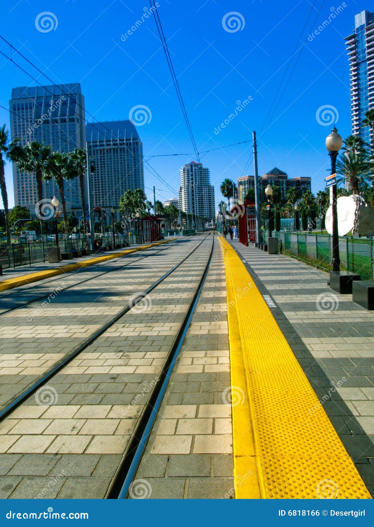 Trolley track stock photo. Image of desolate, ride, lonely - 6818166